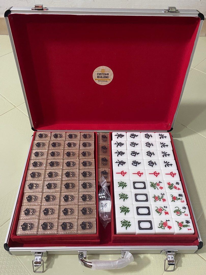 Bubble Tea Mahjong Set (New), Hobbies & Toys, Toys & Games on Carousell