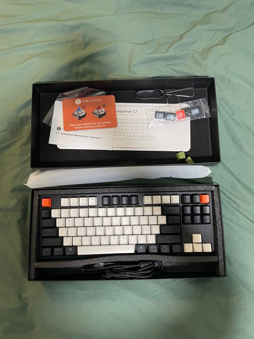 C1 Keychron - Tenkeyless Mechanical Keyboard, Computers & Tech, Parts ...