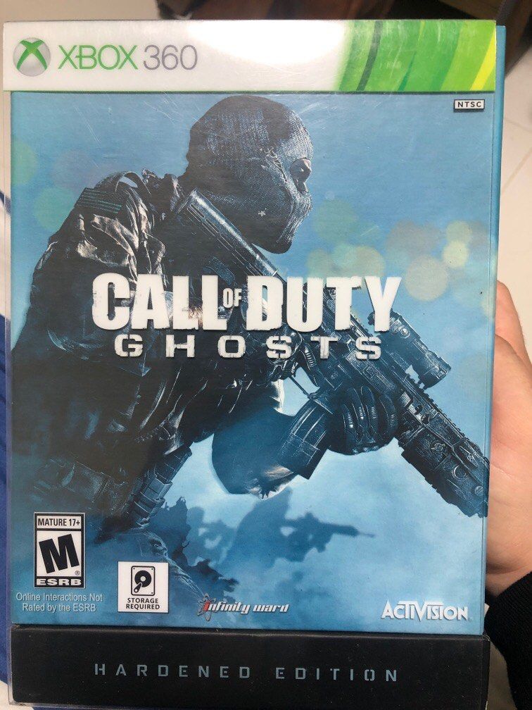 Call of duty ghosts Hardened Edition( Steelbook + Game ONLY), Video ...
