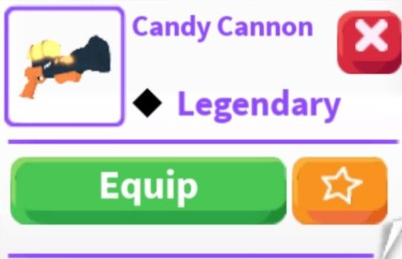 Candy Cannon Adopt Me Roblox, Video Gaming, Gaming Accessories, In-Game ...