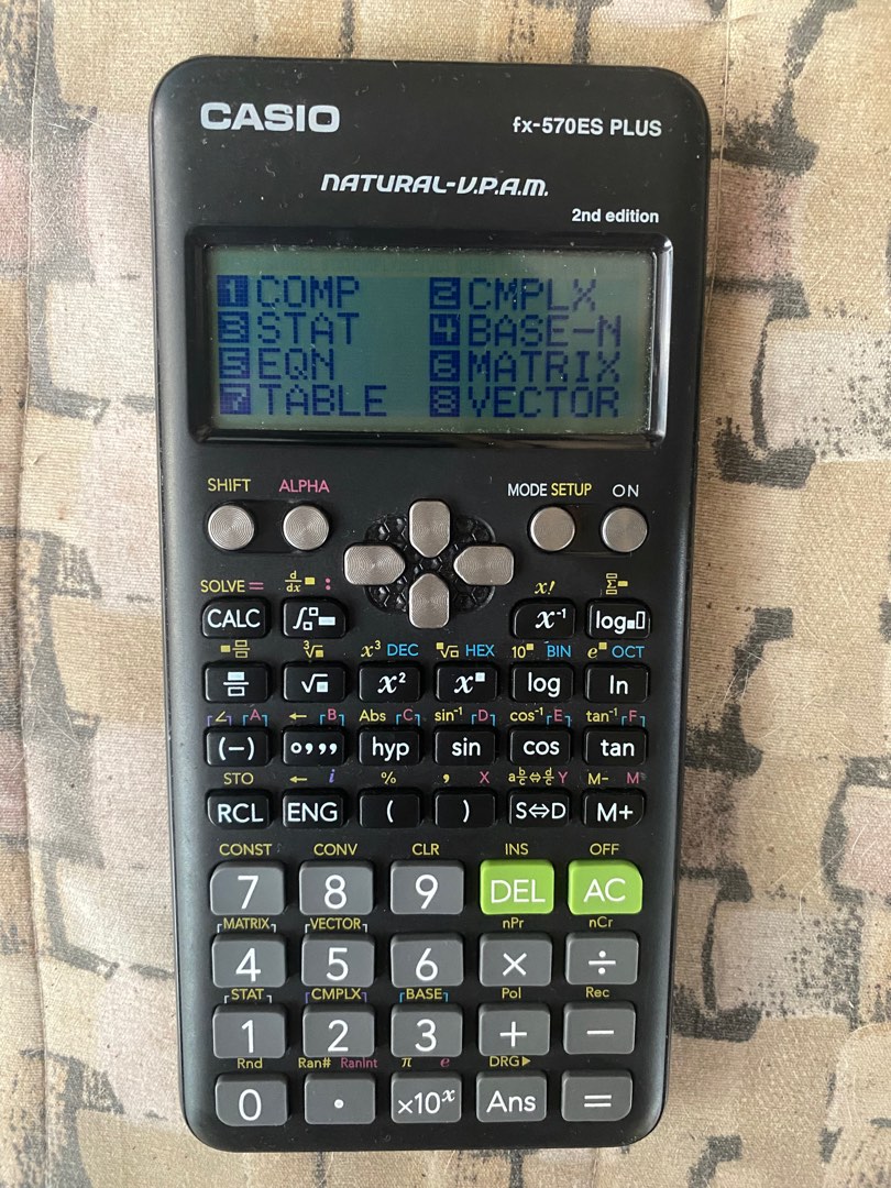 Scientific calculator Casio 570 es plus 2nd edition, Hobbies & Toys, Stationary & Craft ...