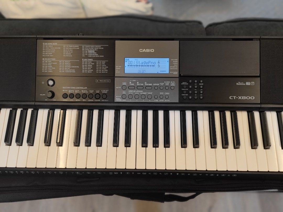 Casio Keyboard CT-X800, Hobbies & Toys, Music & Media, Musical ...