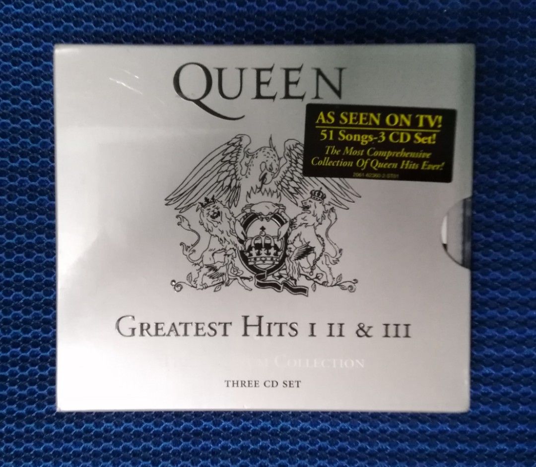 CD Queen - Greatest Hits I, II, III (The Platinum Collection 3 Disc ...