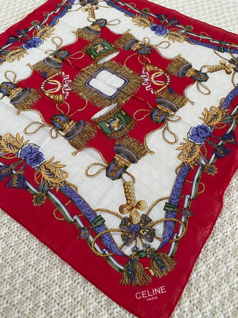Celine Scarf, Luxury, Accessories on Carousell