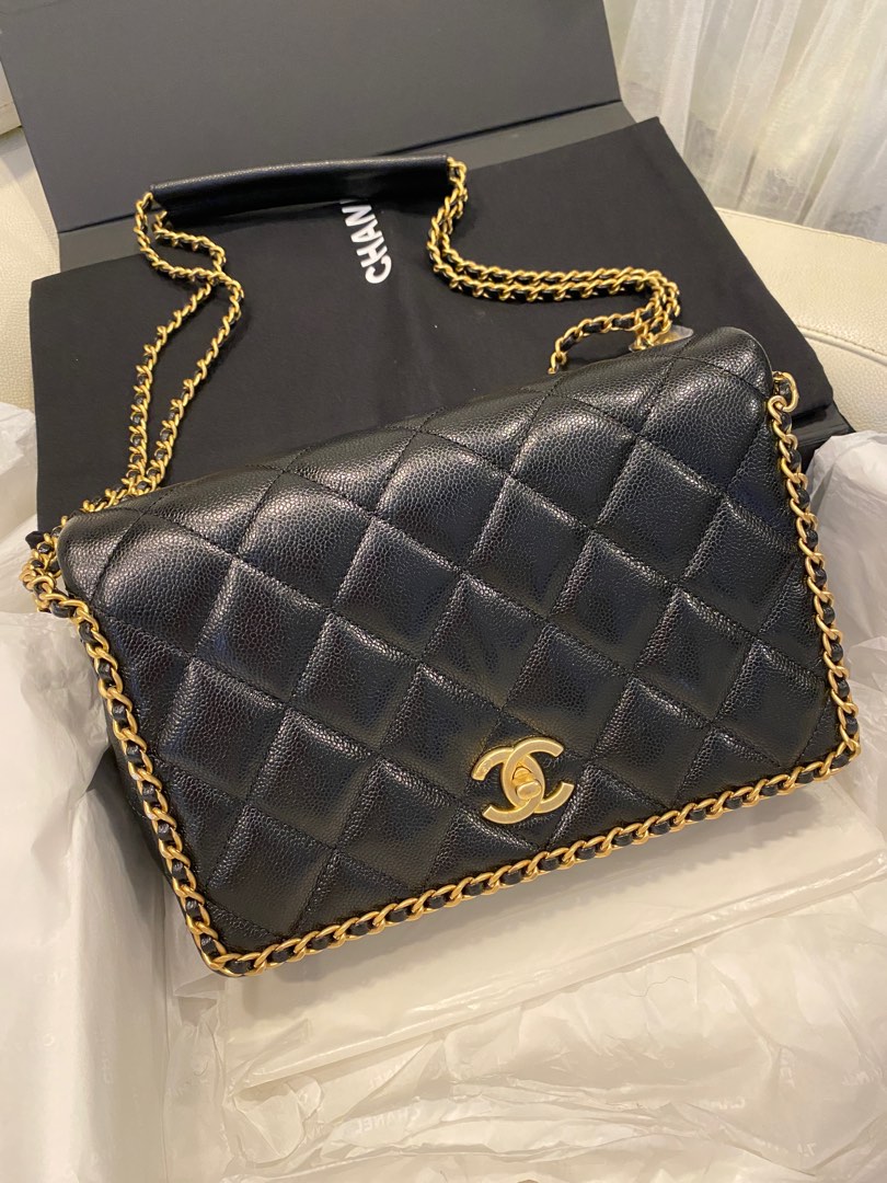 Chanel 22b Never Ending Flap, Luxury, Bags & Wallets on Carousell