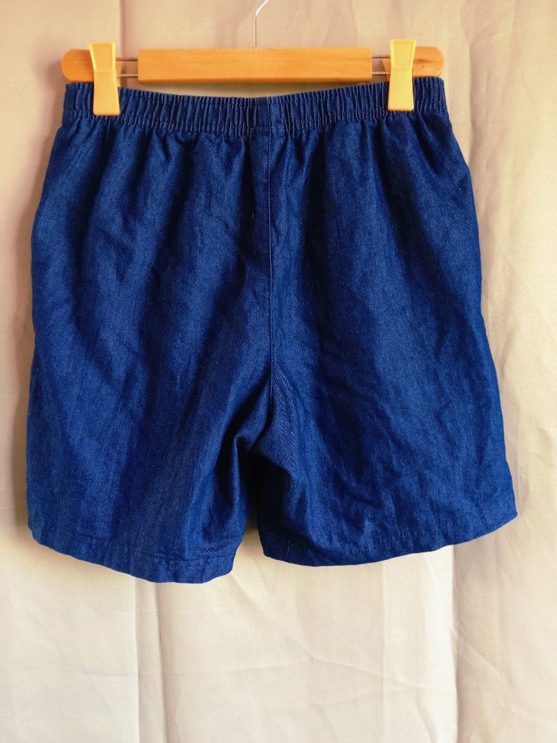 Classic Unisex Blue Short, Women's Fashion, Bottoms, Shorts on Carousell