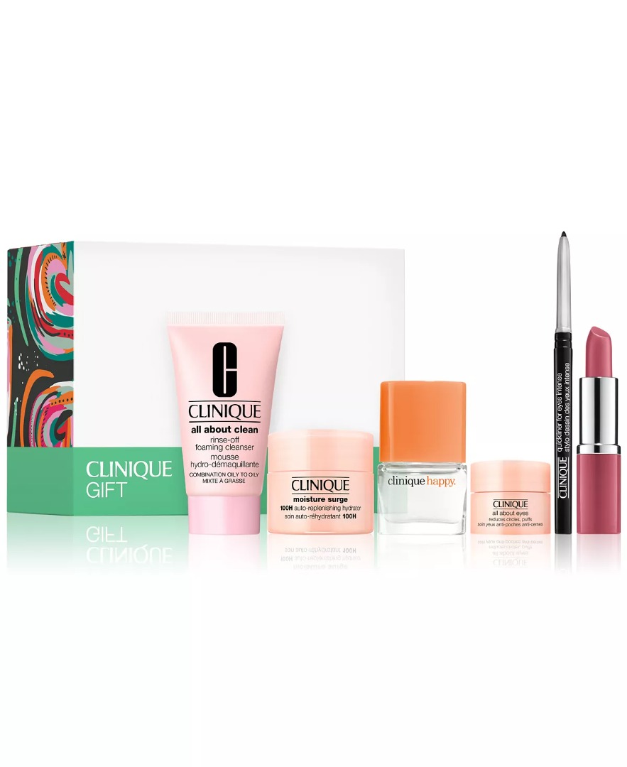 Clinique 6-Pc. Beauty Gift Set, Beauty & Personal Care, Face, Face Care ...