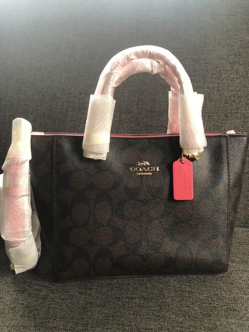 Coach Alice Crossbody Brown/Watermelon, Women's Fashion, Bags & Wallets ...