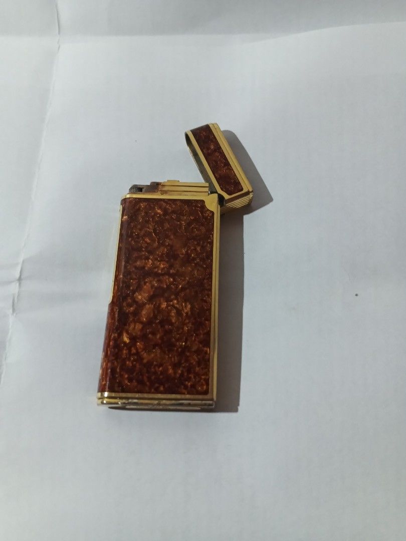 COLIBRI OF LONDON amber/gold lighter, Hobbies & Toys, Memorabilia ...