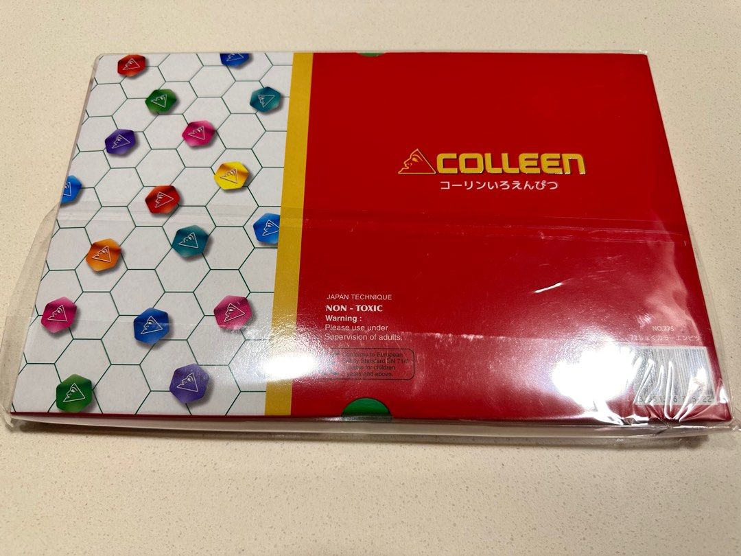COLLEEN 72 color pencils, Hobbies & Toys, Stationery & Craft ...