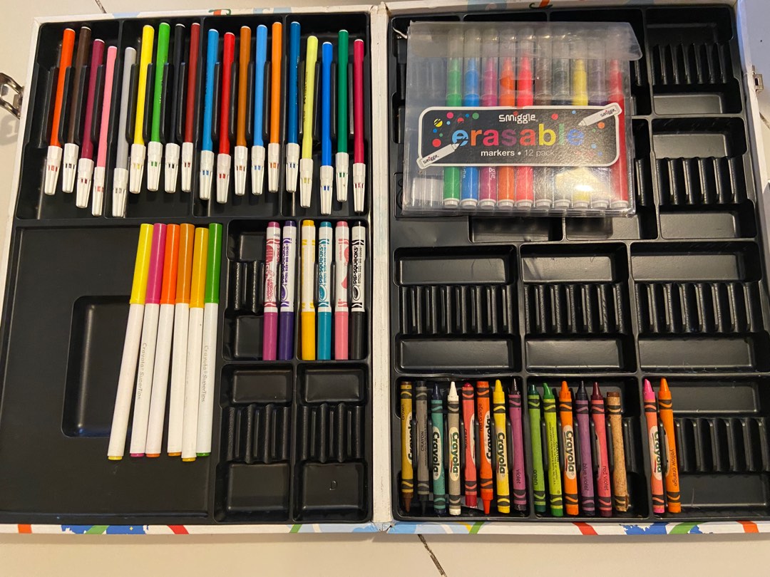 Coloring Supplies: Smiggle, Faber Castell, Crayola pen, Everything Else ...