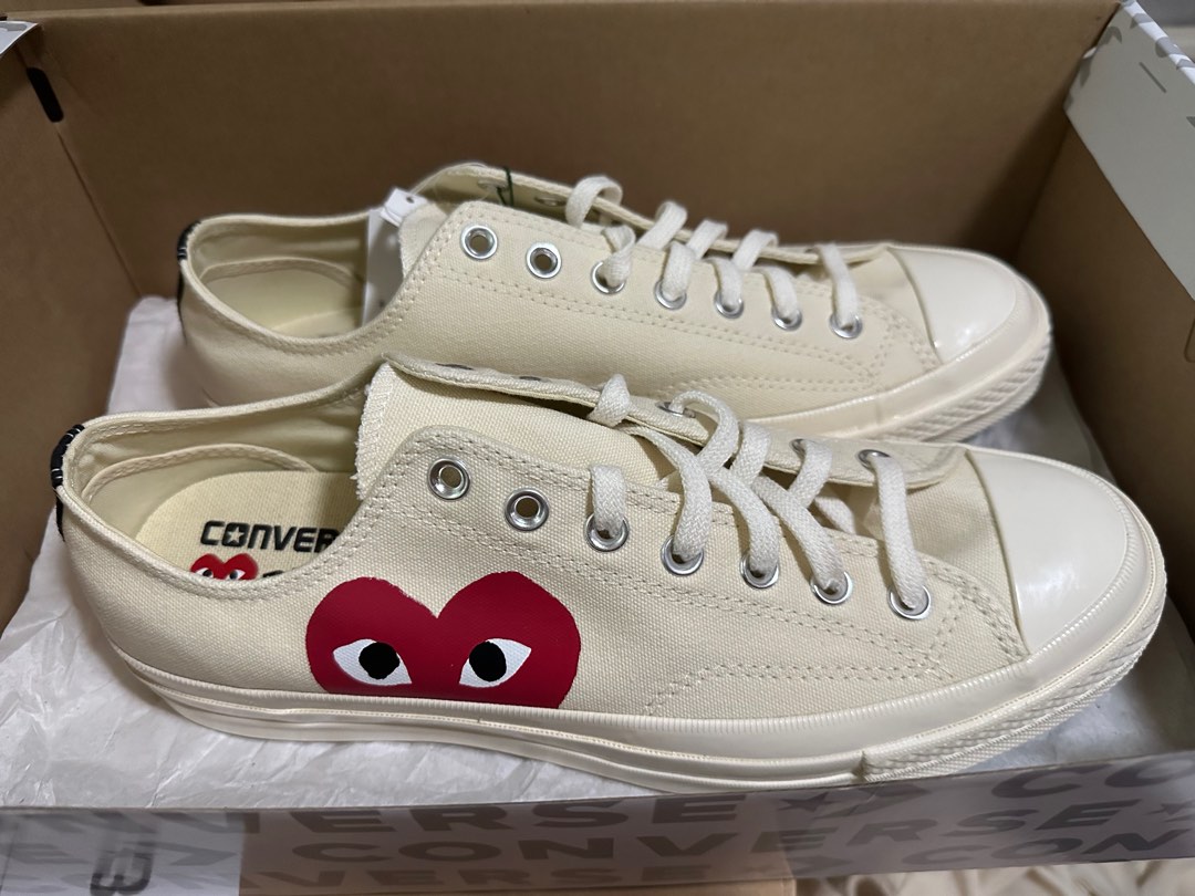 Converse CDG, Men's Fashion, Footwear, Sneakers on Carousell