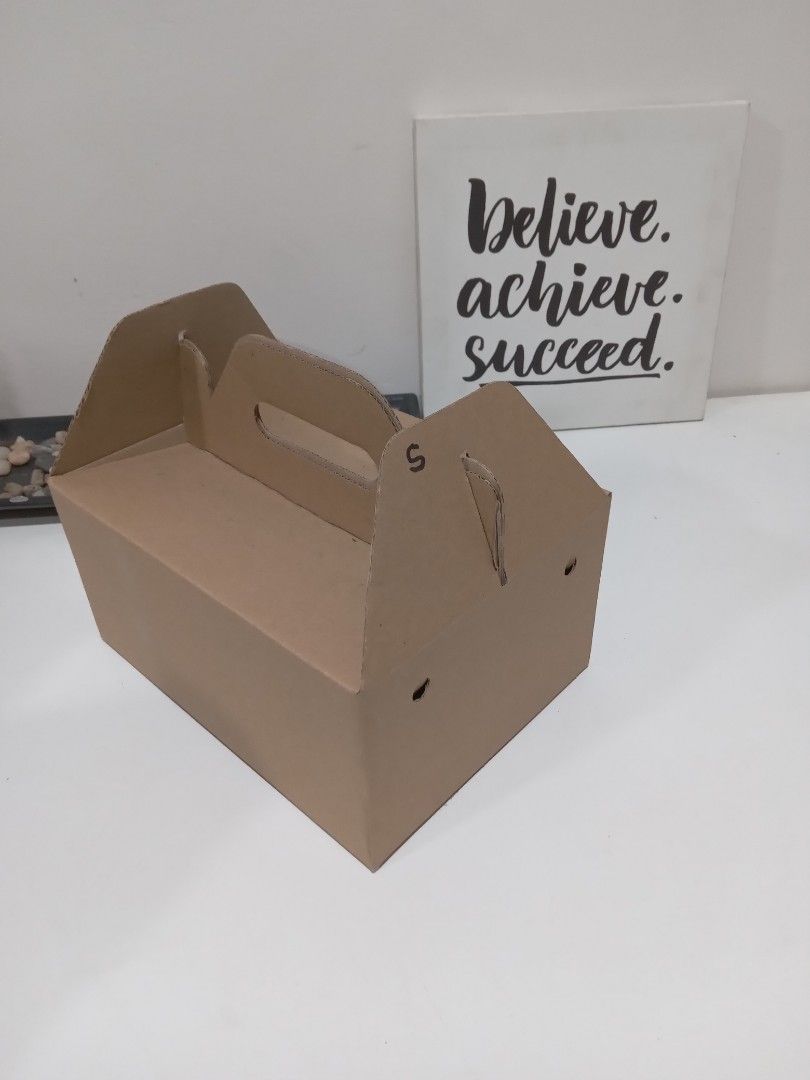 Corrugated Lechon Box, Furniture & Home Living, Home Improvement ...