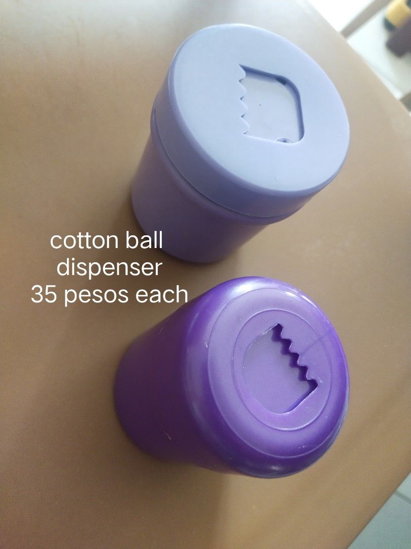 Cotton ball dispenser, Health & Nutrition, Medical Supplies & Tools on ...