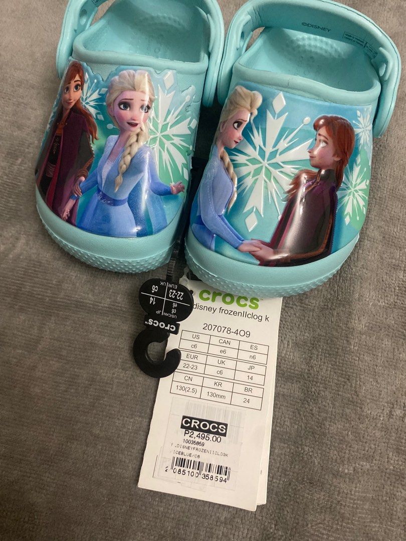 Crocs frozen clog, Babies & Kids, Babies & Kids Fashion on Carousell