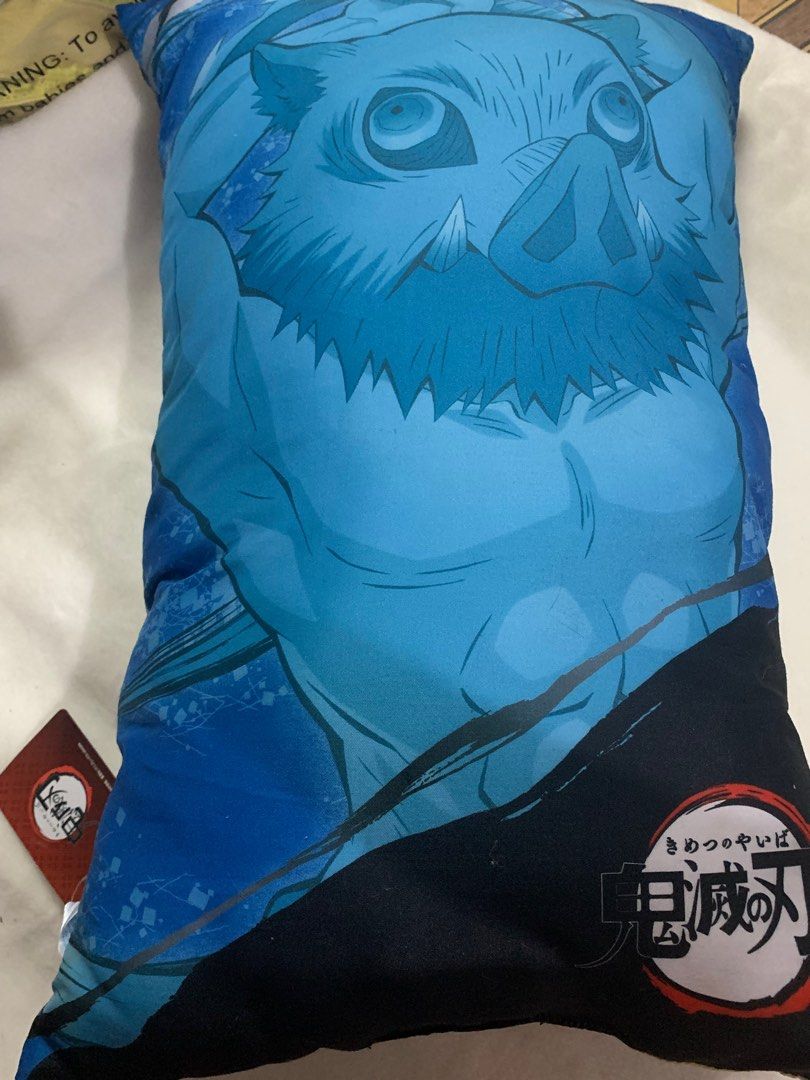 Demon Slayer - Inosuke Pillow, Hobbies & Toys, Memorabilia ...