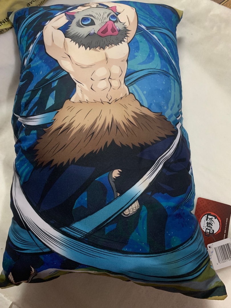 Demon Slayer - Inosuke Pillow, Hobbies & Toys, Memorabilia ...
