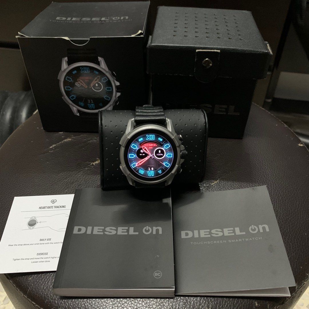 Diesel On Smartwatch, Men's Fashion, Watches & Accessories, Watches on ...