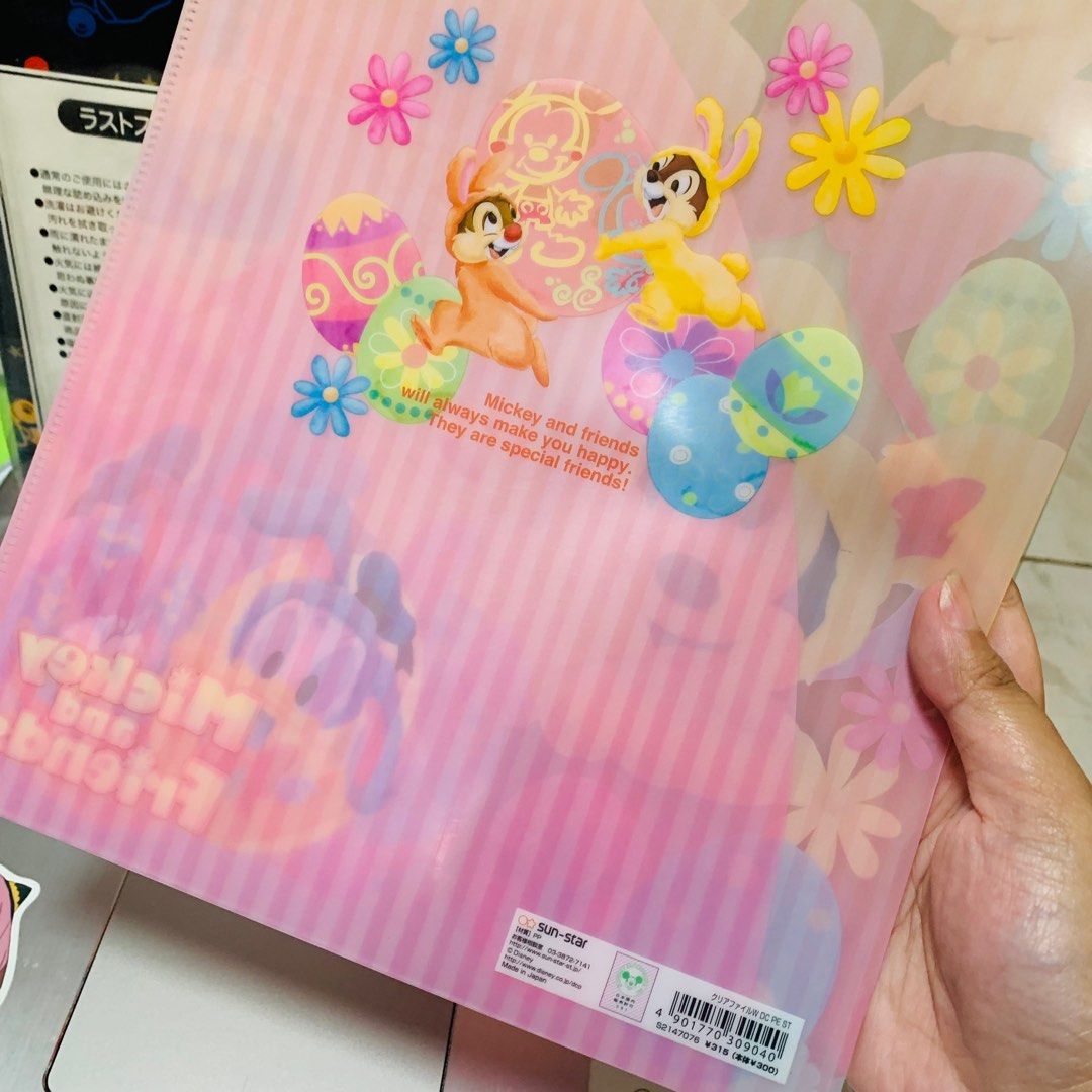 Disney file folder made in japan, Hobbies & Toys, Stationary & Craft ...
