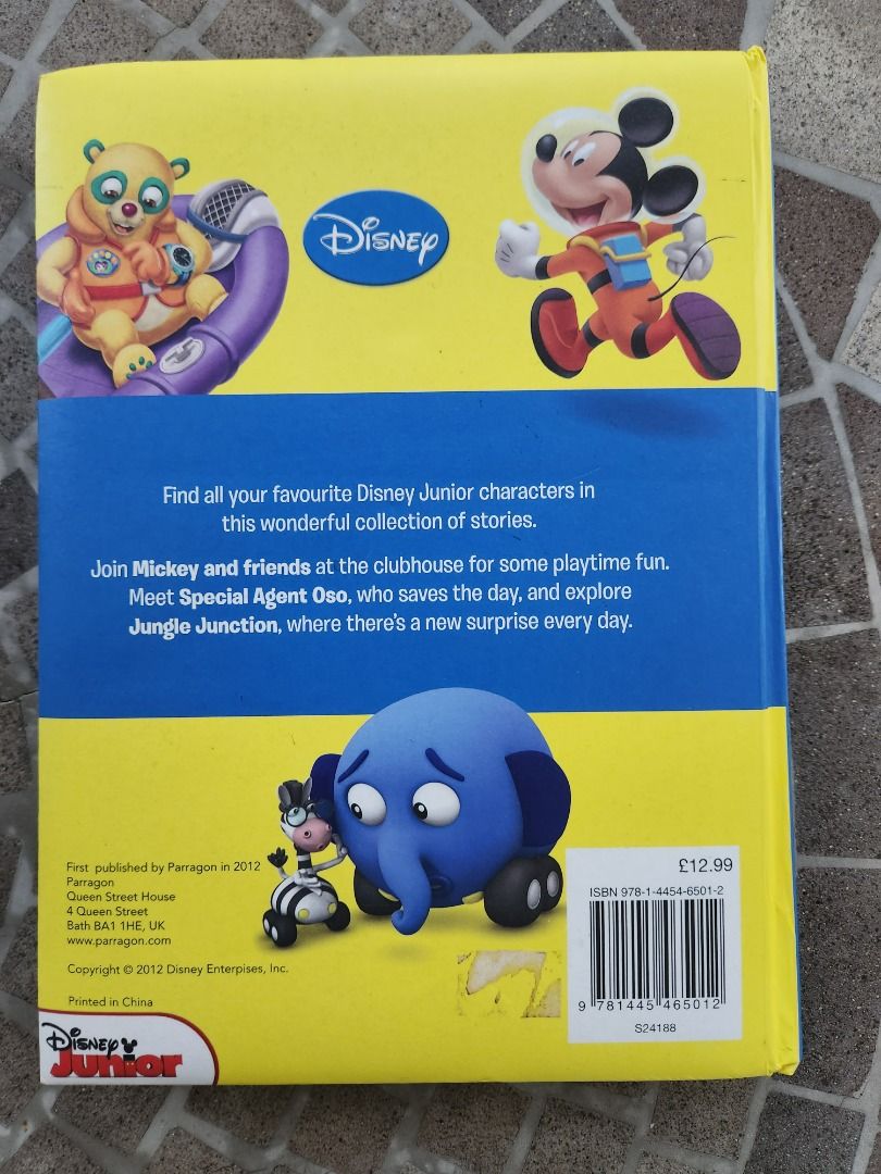 Disney Playtime Stories, Hobbies & Toys, Books & Magazines, Children's ...