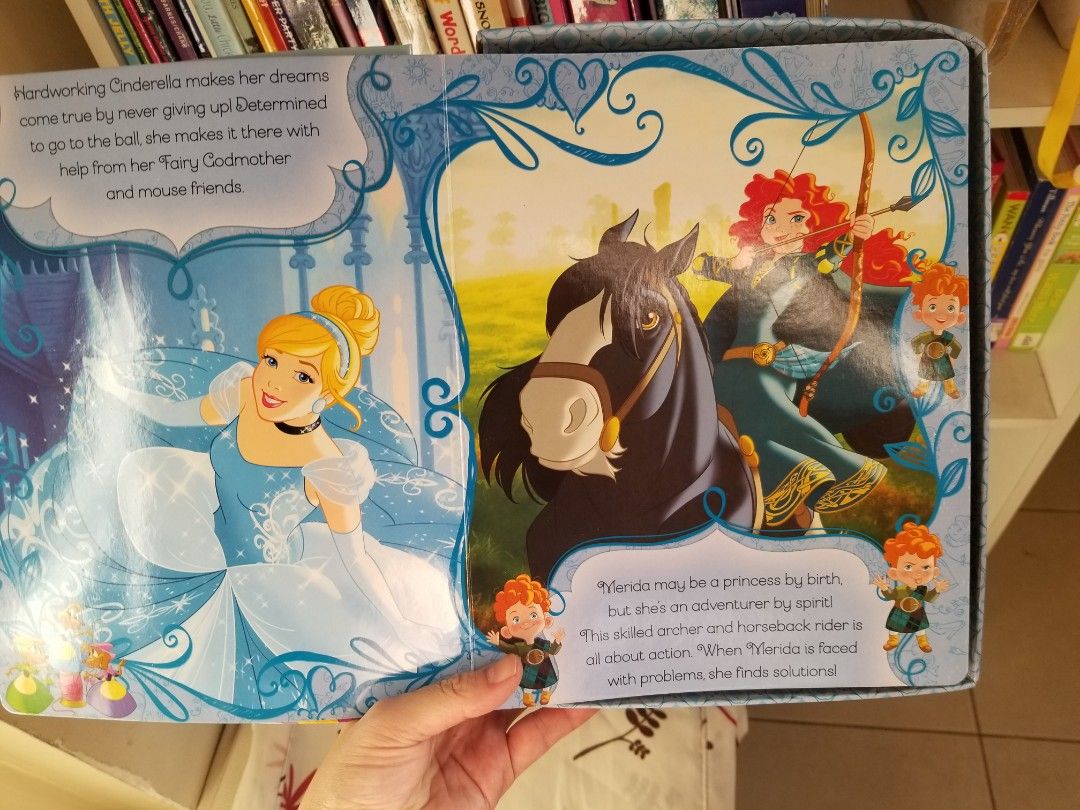 Disney Princesses Busybook, Hobbies & Toys, Books & Magazines, Children ...