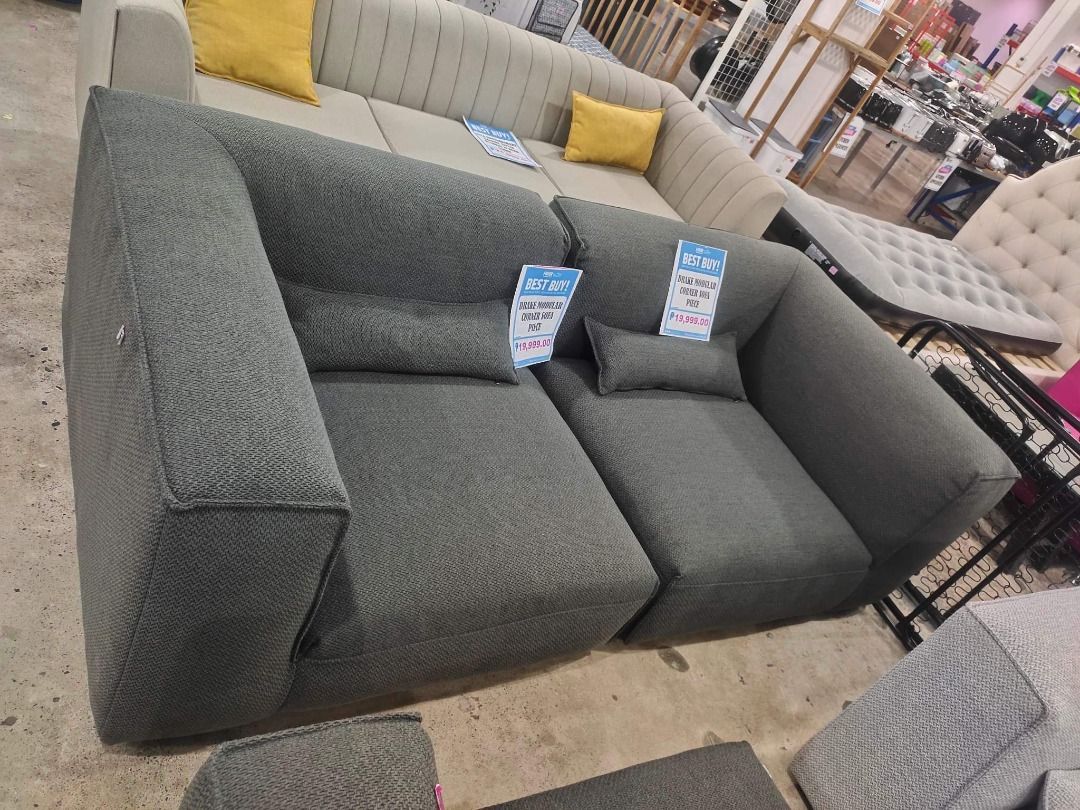 Drake Modular Corner Sofa 1Piece, Furniture & Home Living, Furniture ...