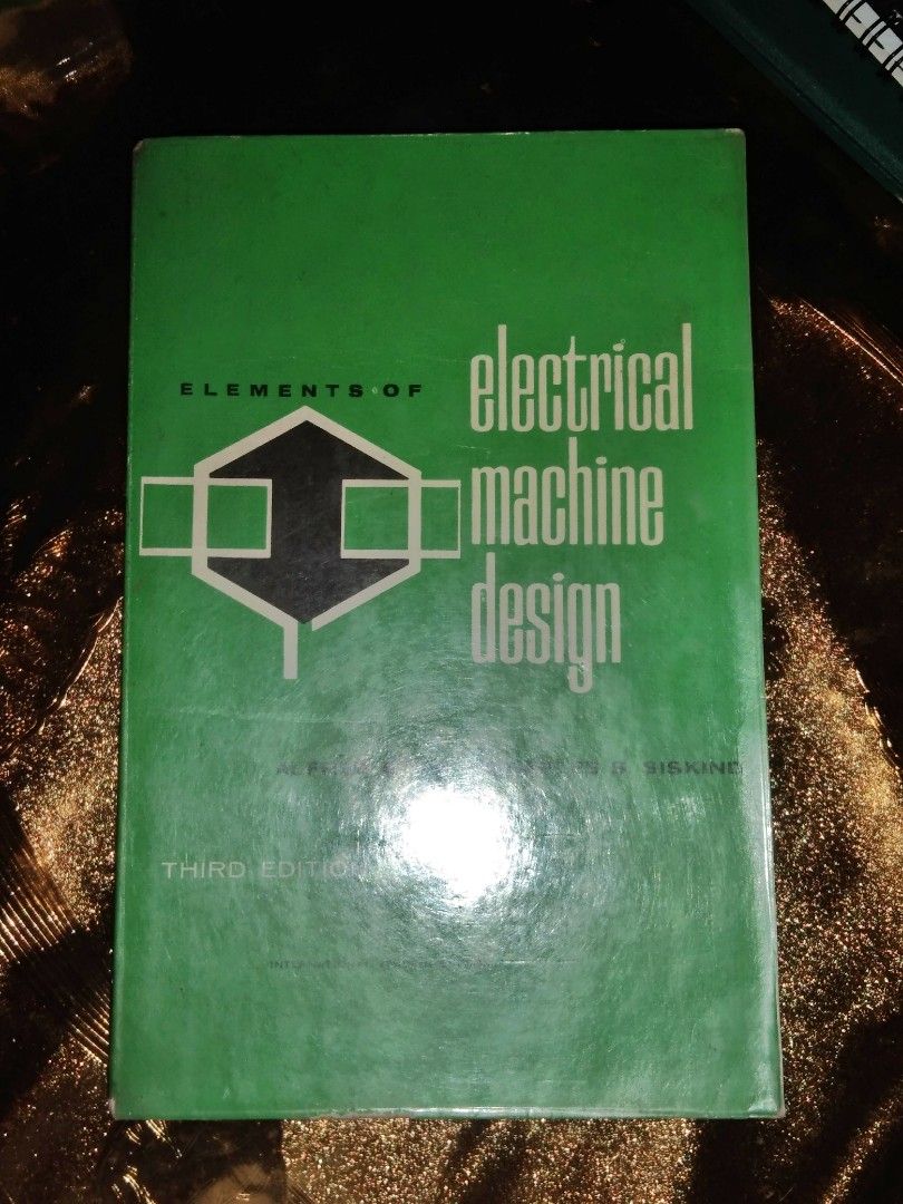 Electrical Machine Design Book, Hobbies & Toys, Books & Magazines ...