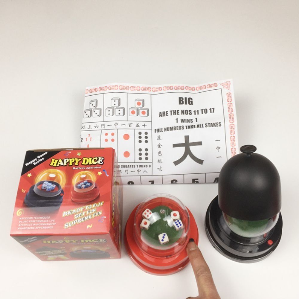 Electronic Sic Bo Game Big and Small Dice Game Dice Shaker Automatic ...