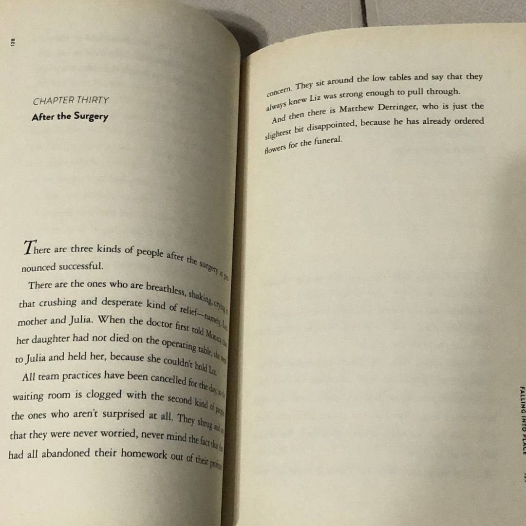 Falling Into Place Amy Zhang, Hobbies & Toys, Books & Magazines ...