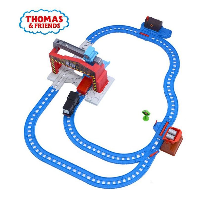 Fisher-Price Thomas & Friends Motorized Railway Diesel Lift & Shift ...