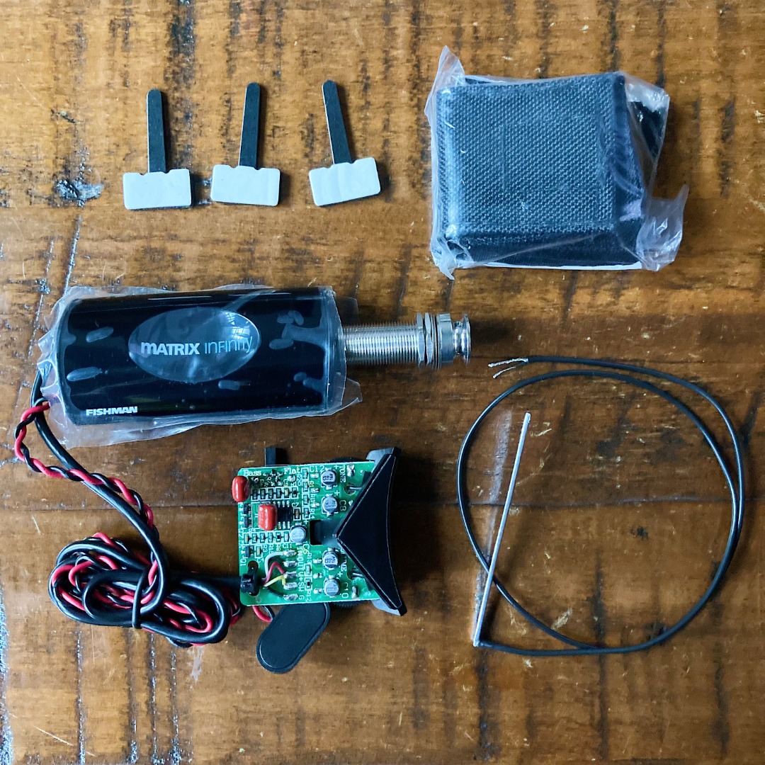 Fishman Matrix Infinity Acoustic Guitar Pickup, Hobbies & Toys, Music ...