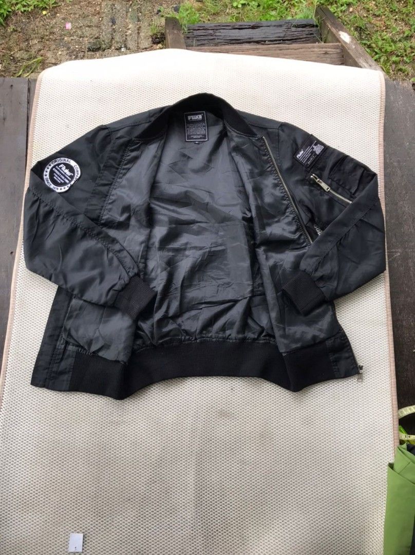Fluke Original Company Bomba Jacket ( pit 23) Flight, Women's Fashion ...