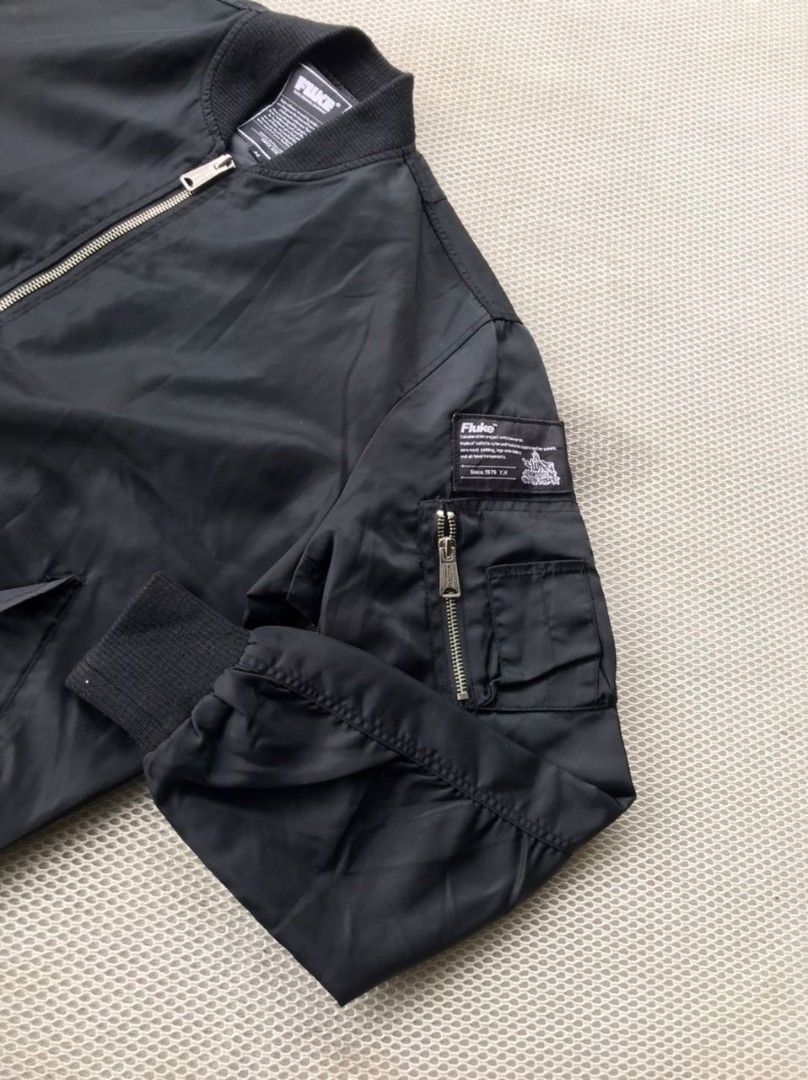 Fluke Original Company Bomba Jacket ( pit 23) Flight, Women's Fashion ...