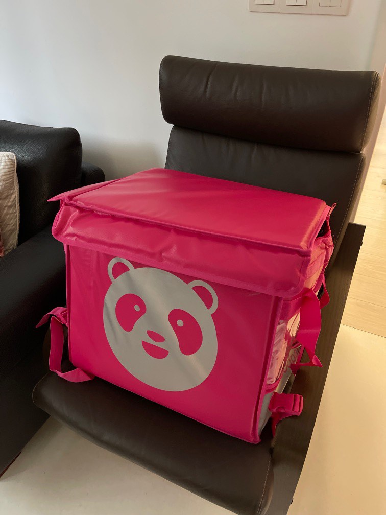 Foodpanda Bag + 2 shirt XL, Motorcycles, Motorcycle Accessories on ...