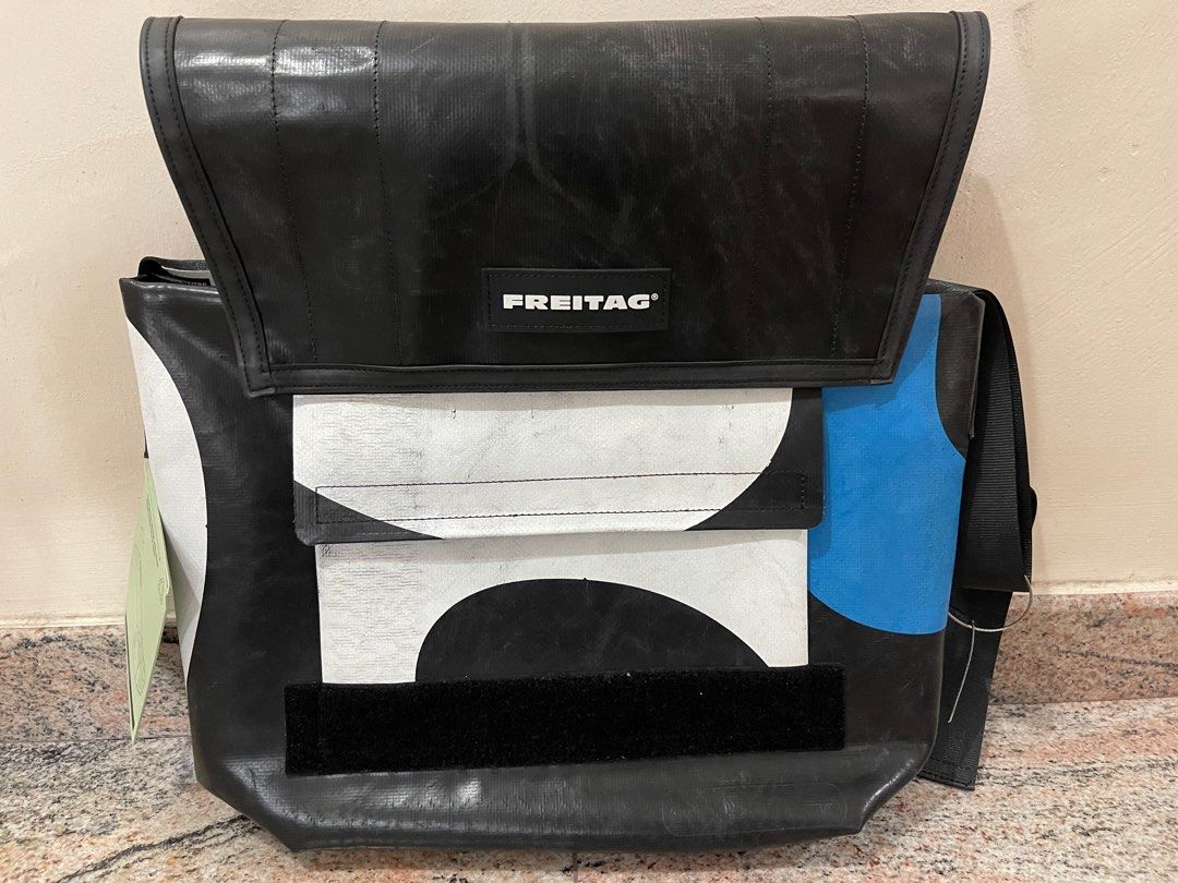 Freitag F712 Black, Men's Fashion, Bags, Sling Bags on Carousell