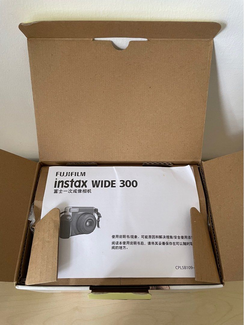Fujifilm Instax Wide 300 Polaroid Camera, Photography, Cameras on Carousell