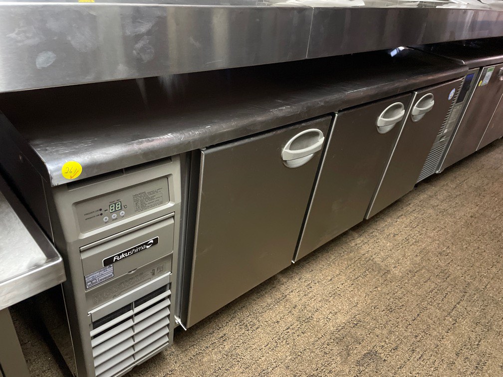 Fukushima 3 door counter chiller freezer combo, TV & Home Appliances ...