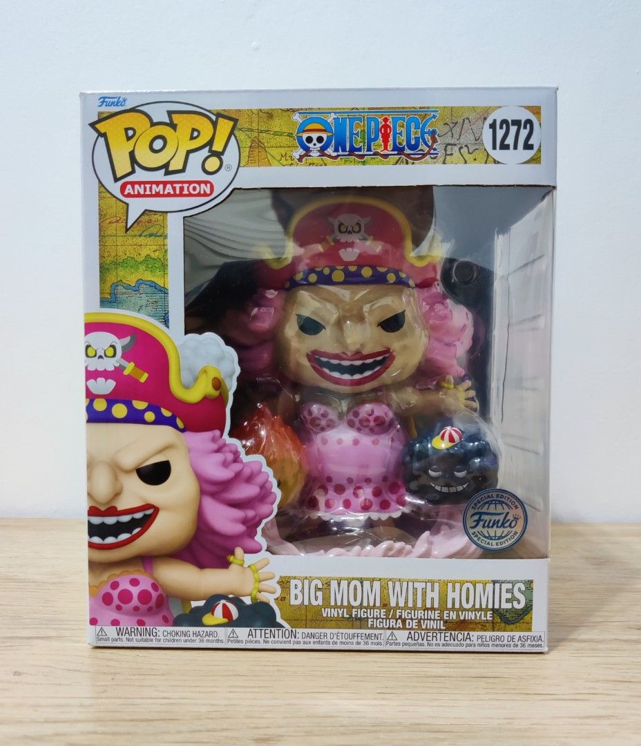 Funko Pop! One Piece Big Mom with Homies SE, Hobbies & Toys, Toys ...