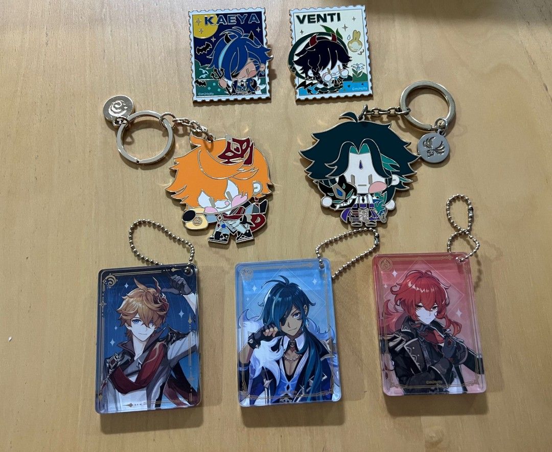 Genshin Impact merch, Hobbies & Toys, Memorabilia & Collectibles, Fan ...