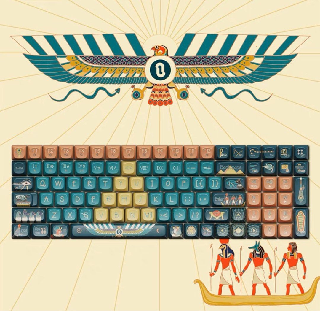 Genuine Lofree Pyramid Theme Keycap, Computers & Tech, Parts ...