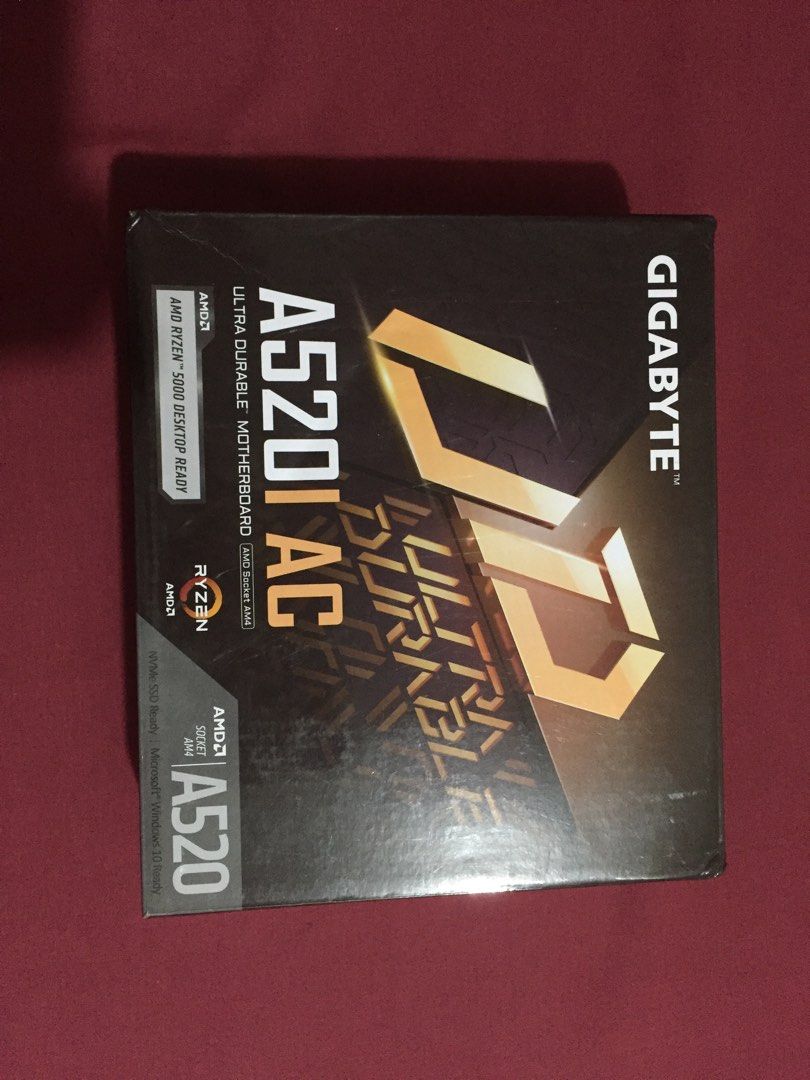 Gigabyte A520I AC ITX Motherboard, Computers & Tech, Parts & Accessories, Computer Parts on ...