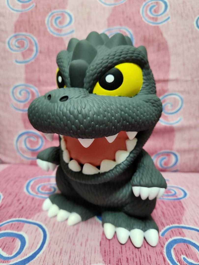 Godzilla Coin Bank, Hobbies & Toys, Toys & Games on Carousell