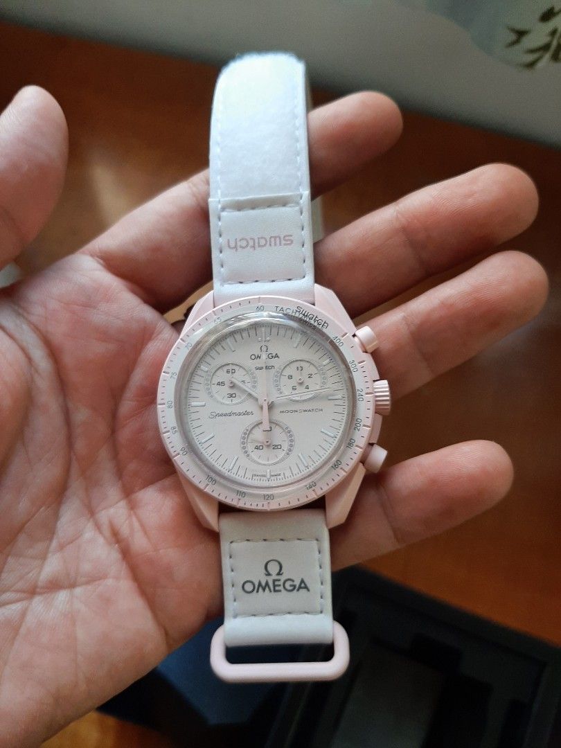 OmegaxSwatch Brand New, Authentic Mission to Venus Bioceramic MoonSwatch Collection, Women's ...