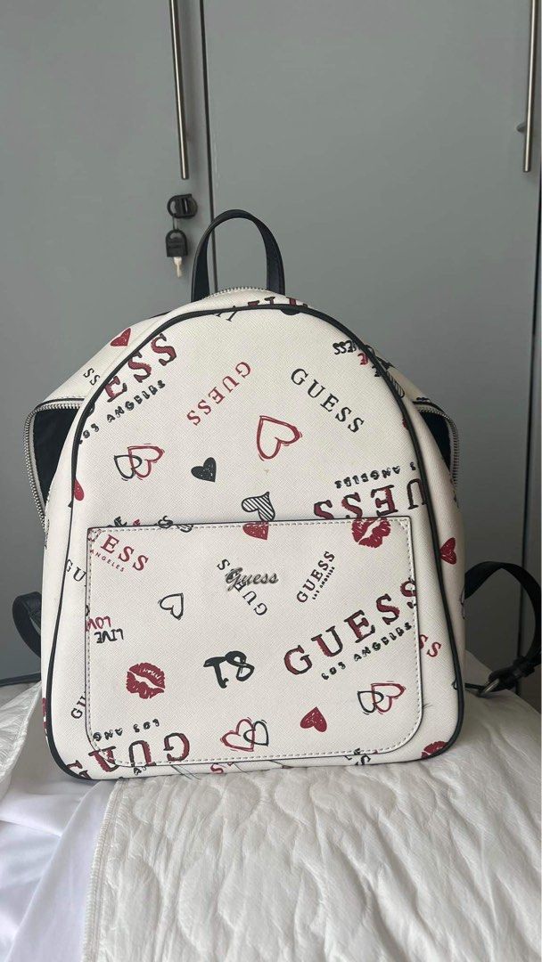 Guess Backpack, Women's Fashion, Bags & Wallets, Backpacks on Carousell