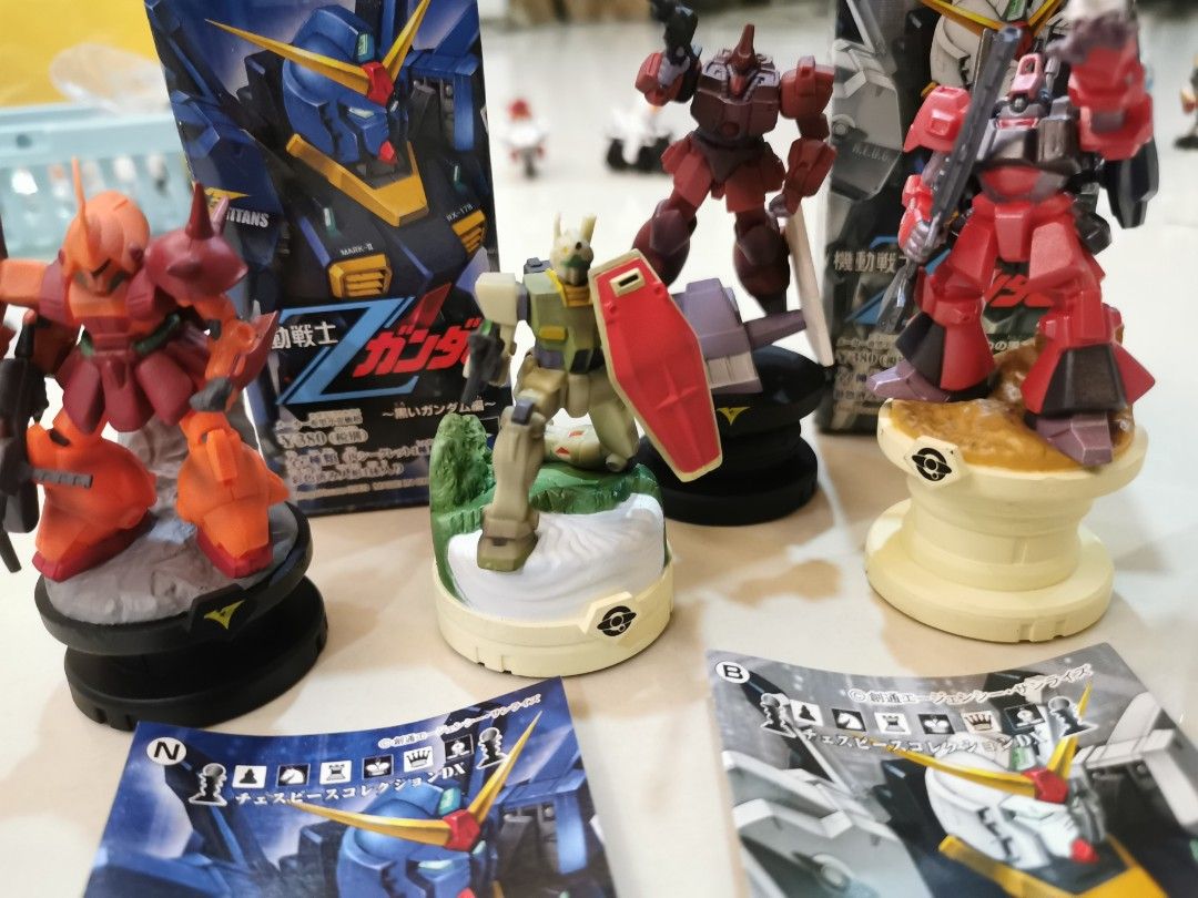 Gundam Chess Set 2003, Hobbies & Toys, Toys & Games on Carousell