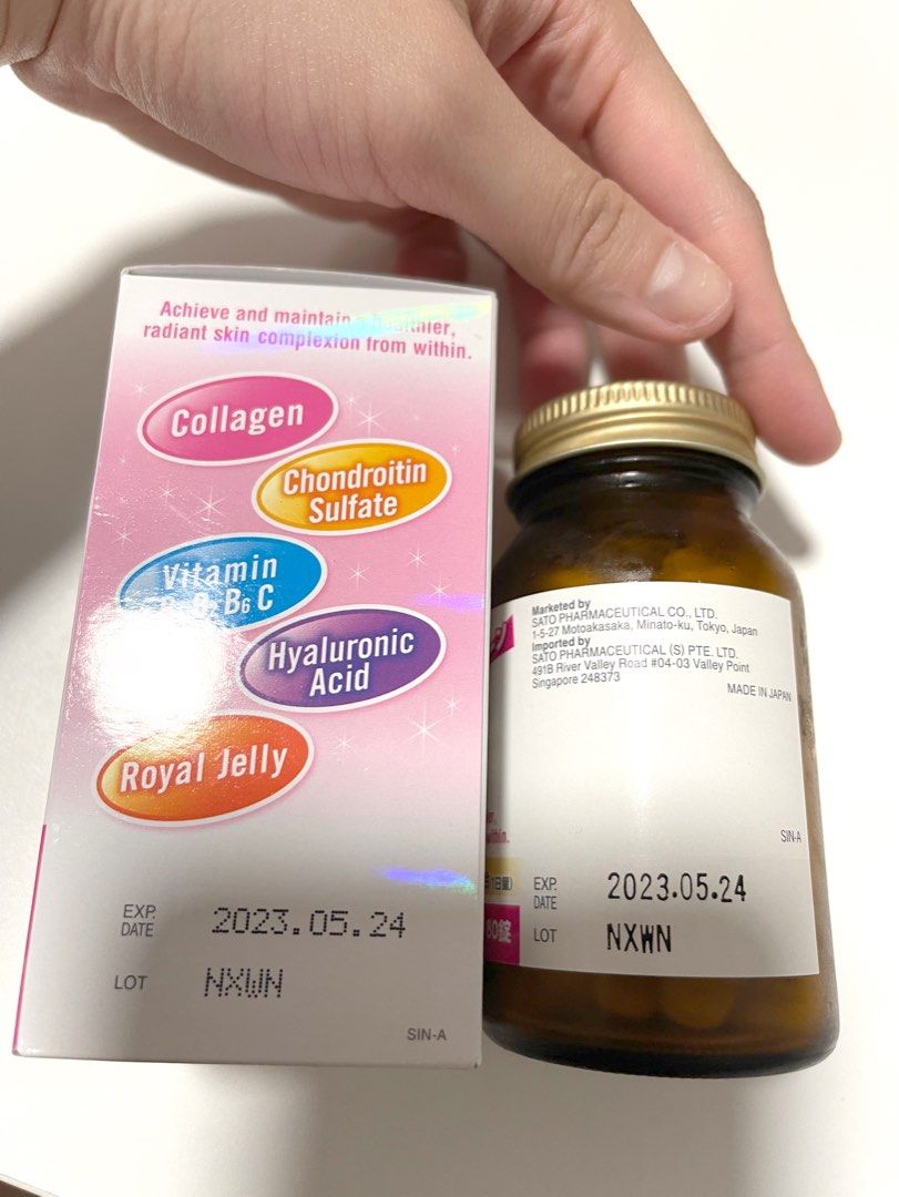 Hakubi Collagen Tablets, Health & Nutrition, Health Supplements ...