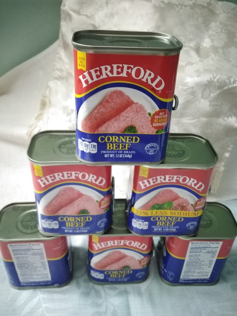 HAREFORD CORNED BEEF, Food & Drinks, Packaged & Instant Food on Carousell