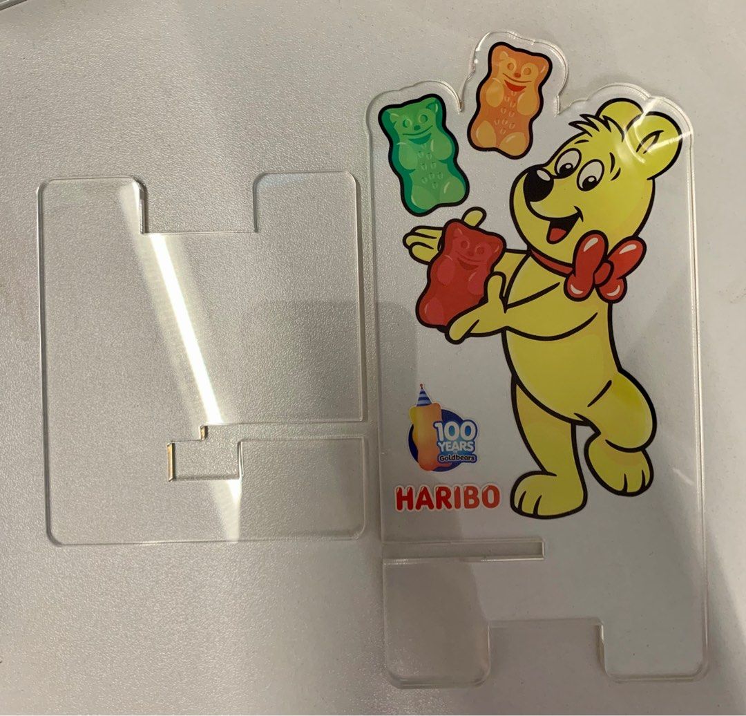 Haribo Mobile/ Tablet Stand 手提電話座 手機座, 興趣及遊戲, 收藏品及紀念品, 明星周邊 - Carousell