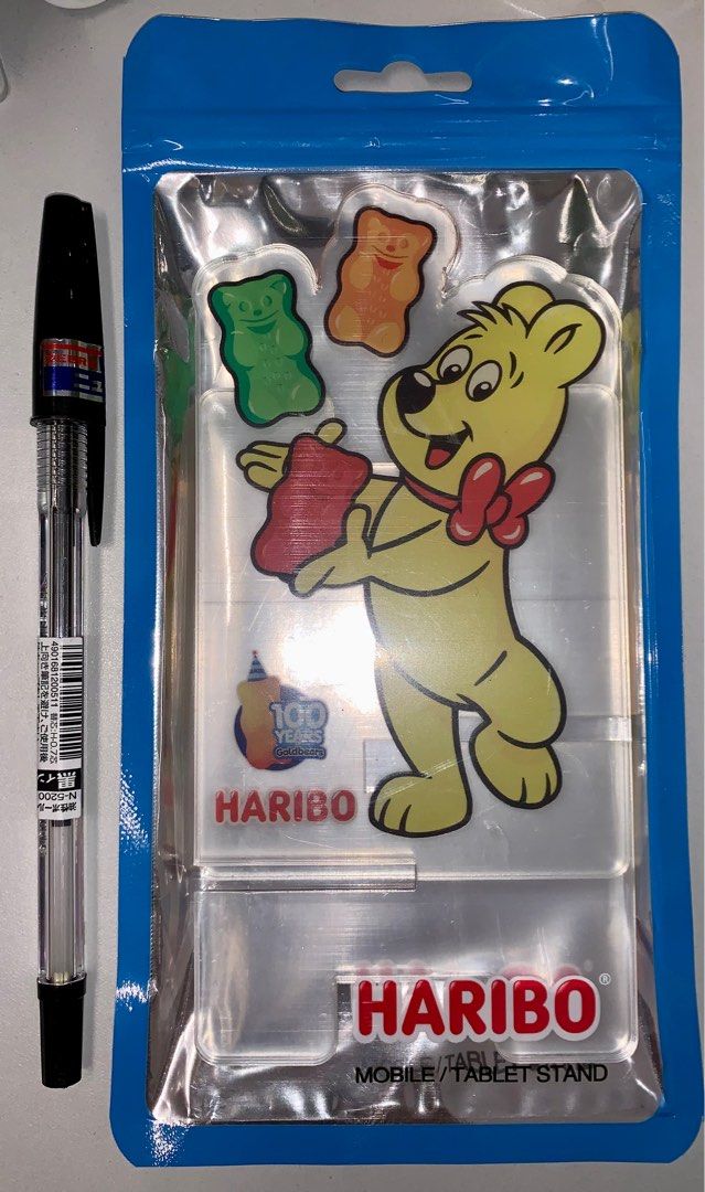 Haribo Mobile/ Tablet Stand 手提電話座 手機座, 興趣及遊戲, 收藏品及紀念品, 明星周邊 - Carousell