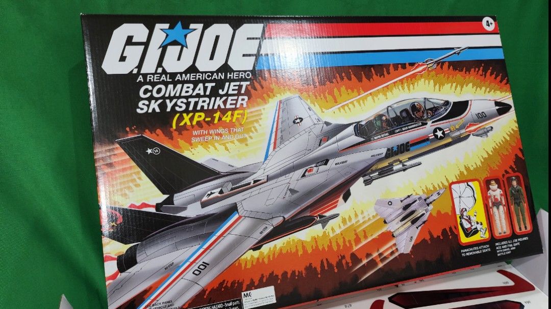 Hasbro Haslab G.I.Joe Combat Jet Skystriker (XP-14F), Hobbies & Toys ...
